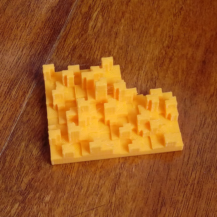 3D Printable L puzzle by Justin Lin