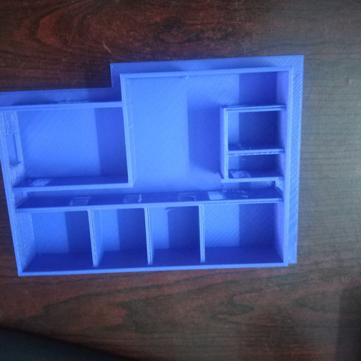3D Printable FLOOR PLAN by DIVYASRI