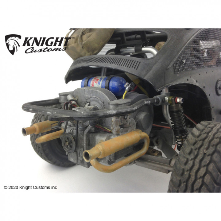 3D Printable SRB VW engine for Tamiya Sand Scorcher by Knight Customs