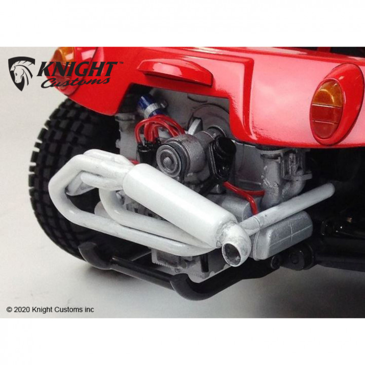 3D Printable SRB VW engine for Tamiya Sand Scorcher by Knight Customs