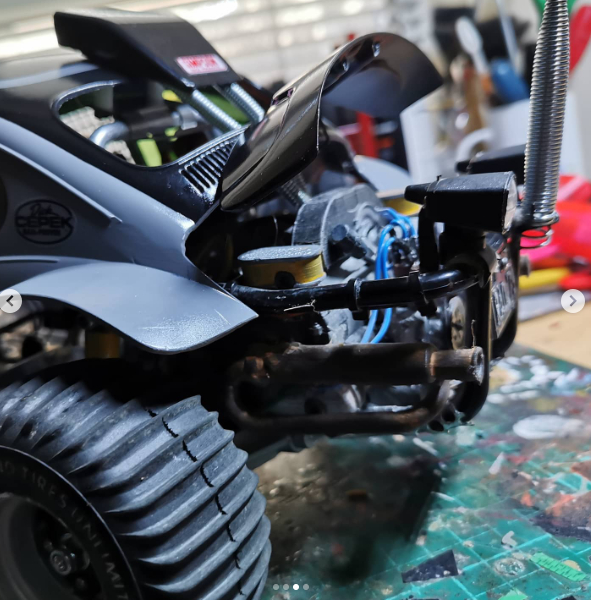 3D Printable SRB VW engine for Tamiya Sand Scorcher by Knight Customs