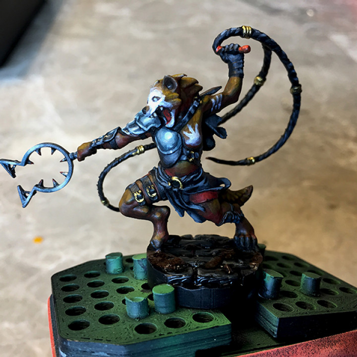 3D Printable Gnoll Slaver by Manuel Boria