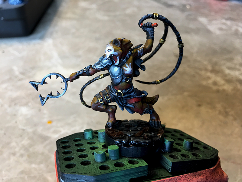 3D Printable Gnoll Slaver by Manuel Boria