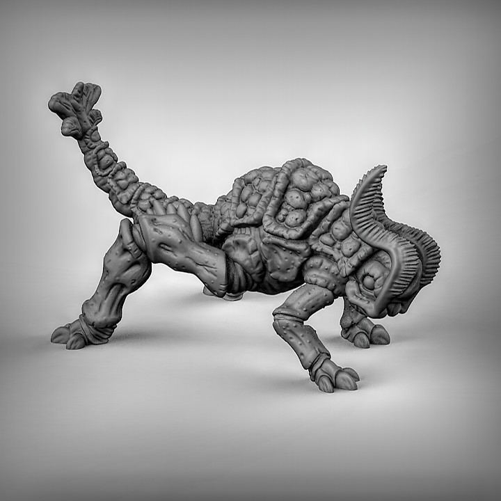 3D Printable Rust beasts by Duncan Shadow