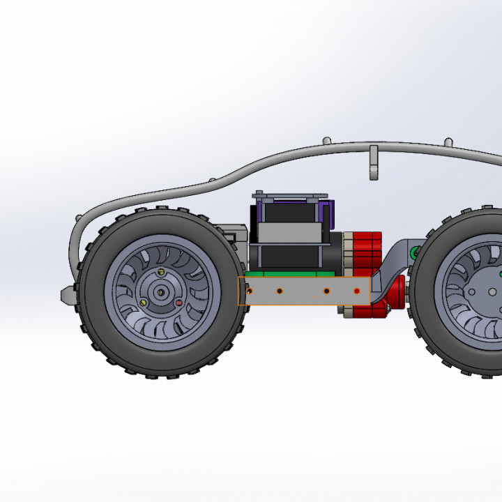 3D Printable Buggy Car rc Brushless by TB3D