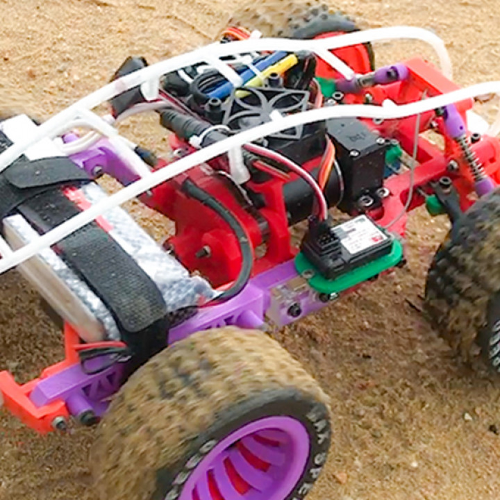 3D Printable Buggy Car rc Brushless by TB3D