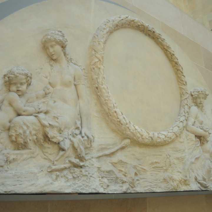 3D Printable Satyresses playing with Satyr Children by Scan The World