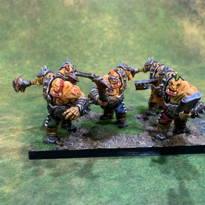 Impression 3D de Ogre Boss (Multi weapon options) (Pre Supported) par ...