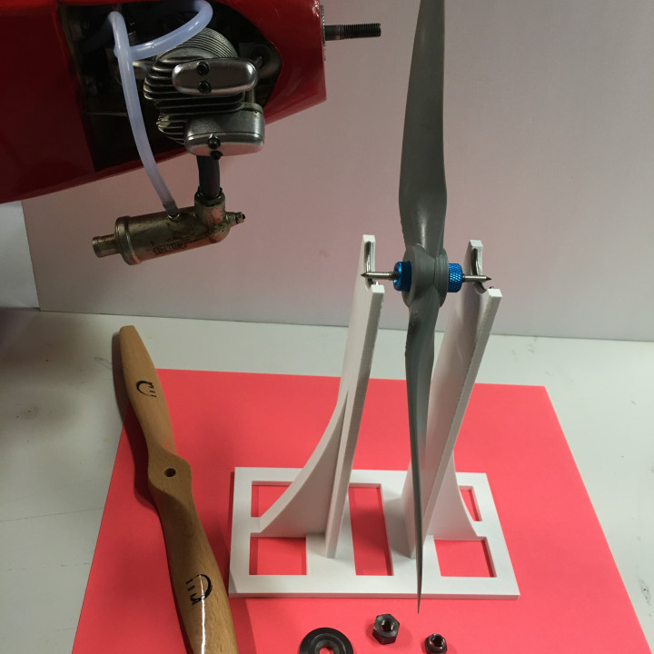 3D Printable Propeller Balancer by Tim Tyler