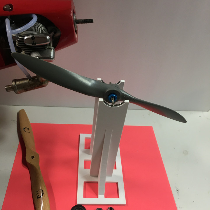 3D Printable Propeller Balancer by Tim Tyler