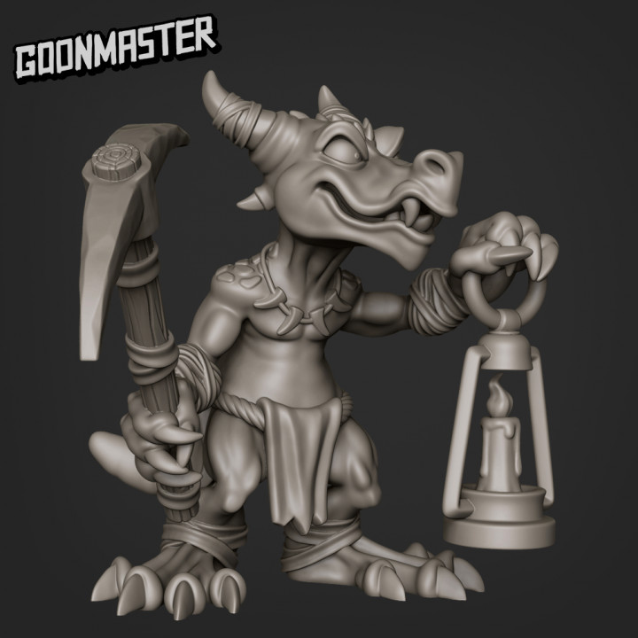3D Printable Kobold Bundle 1 by Goon Master