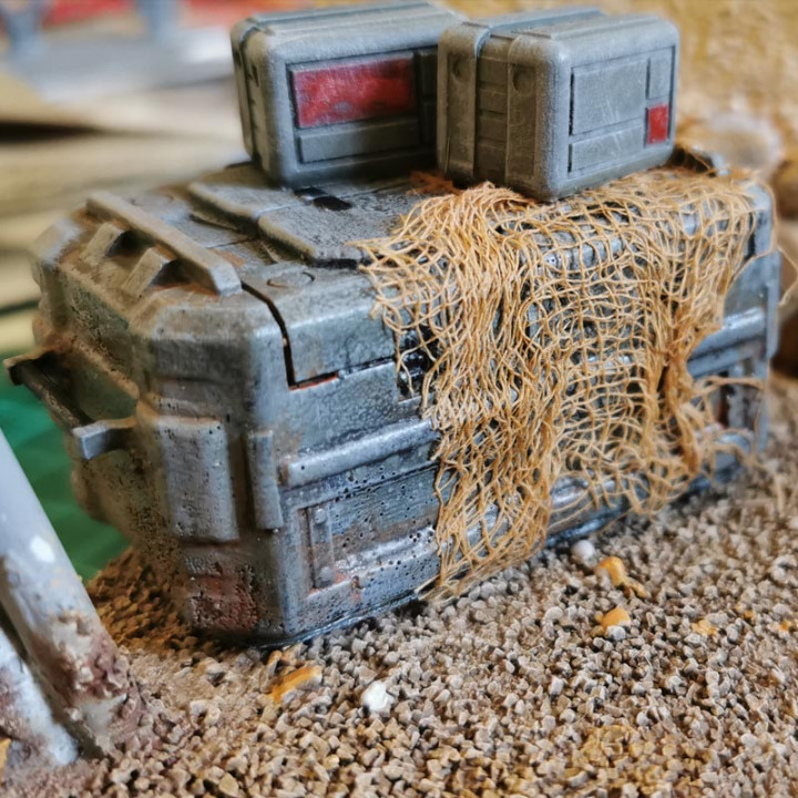 3D Printable Cargo Container by Neil Wooding