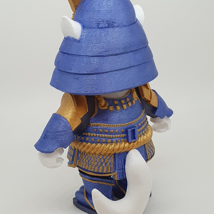 3D Printable Samurai Cat by Air New