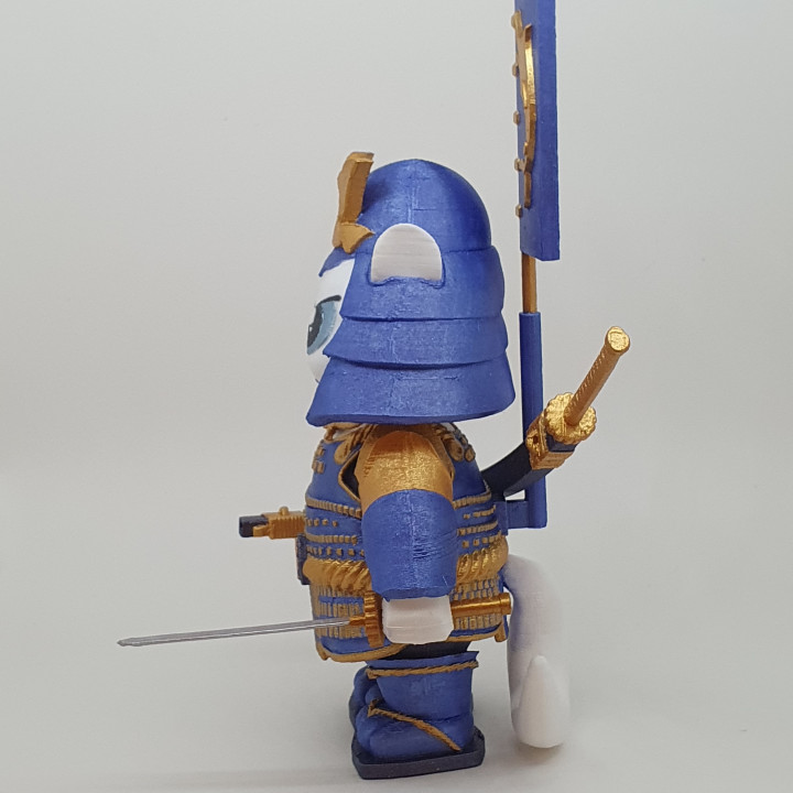 3D Printable Samurai Cat by Air New