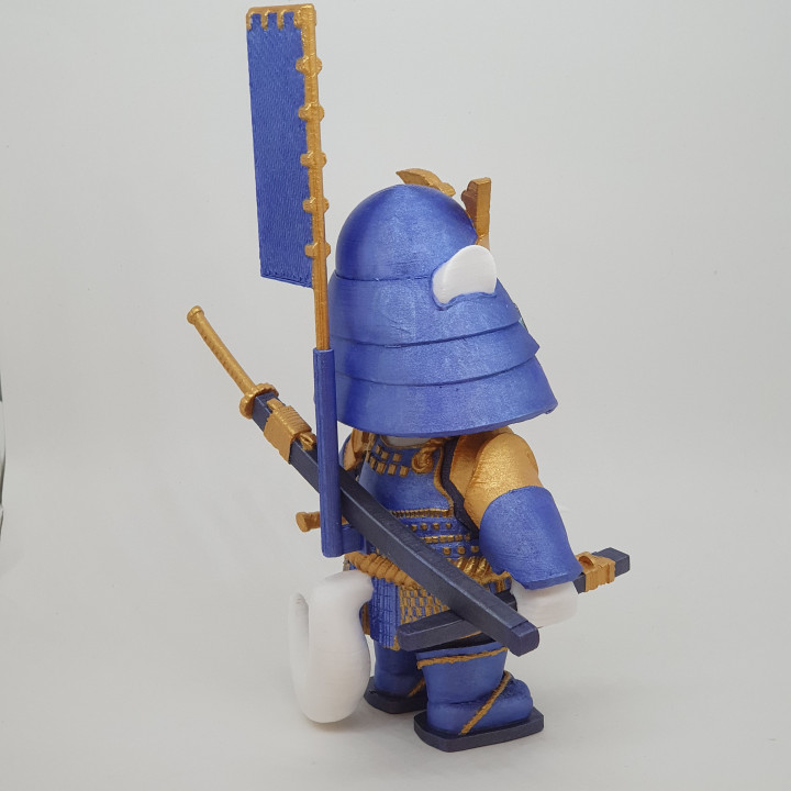 3D Printable Samurai Cat by Air New