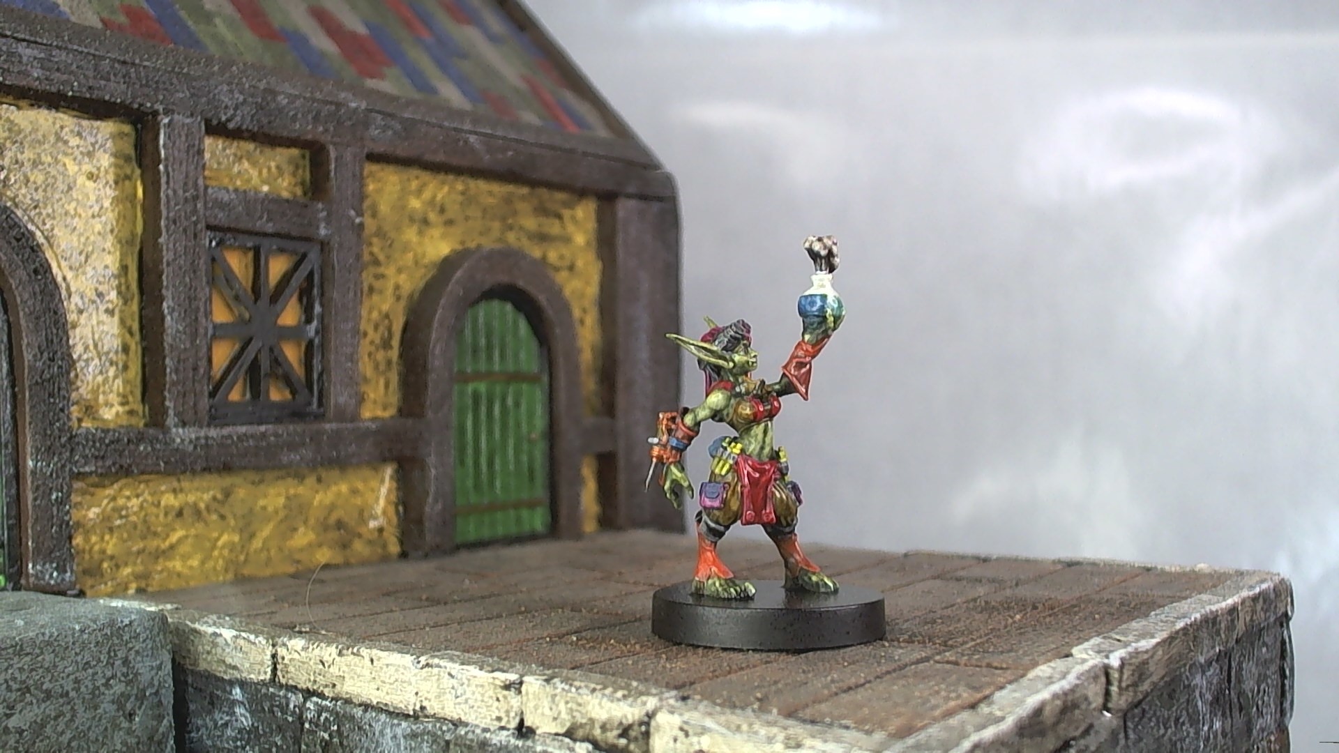 3D Printable Alchemist - Goblin Female Artificer - PRESUPPORTED - 32mm ...