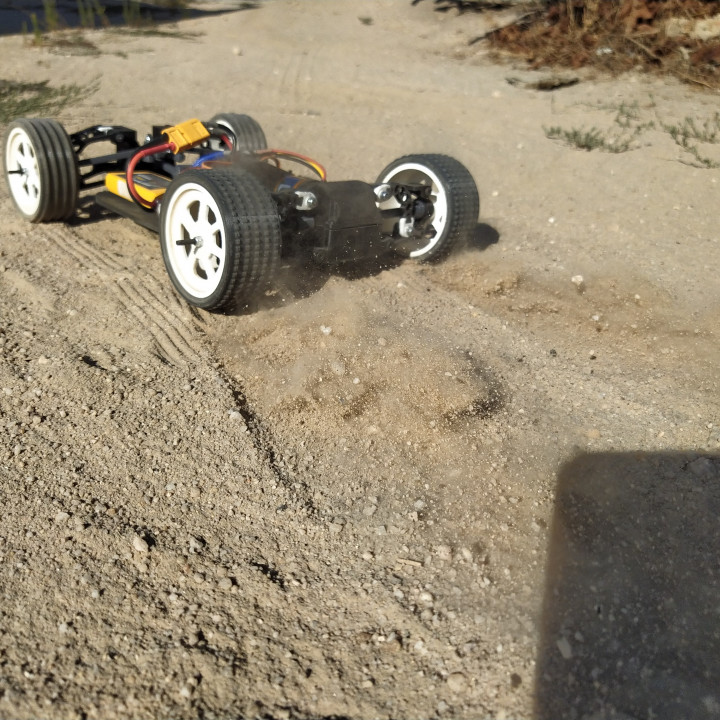 3D Printable RC Truggy - Fully 3D printed RC car by 3Dimensions