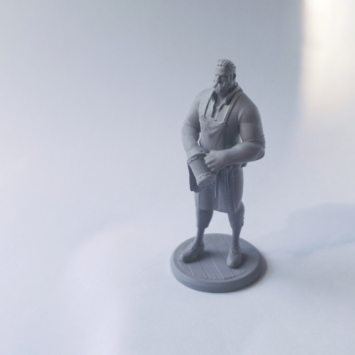 3D Printable InnKeeper NPC by Ember Smith Creative
