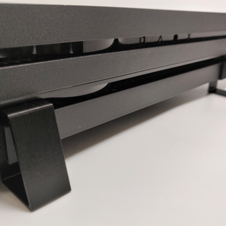 3D Printable PS4 Pro Stand by Mentum