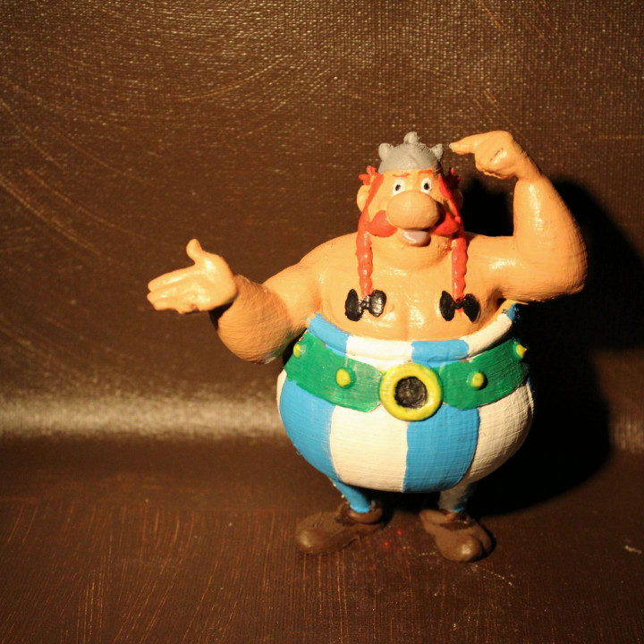 3D Print of Obelix by Creative Journeys