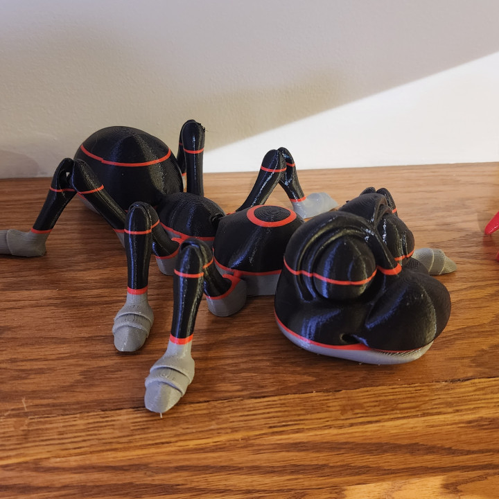 3D Print of Cute Flexi Print-in-Place Ant by andrewhartridge 3D Print of Cute Flexi Print-in-Place Ant by andrewhartridge