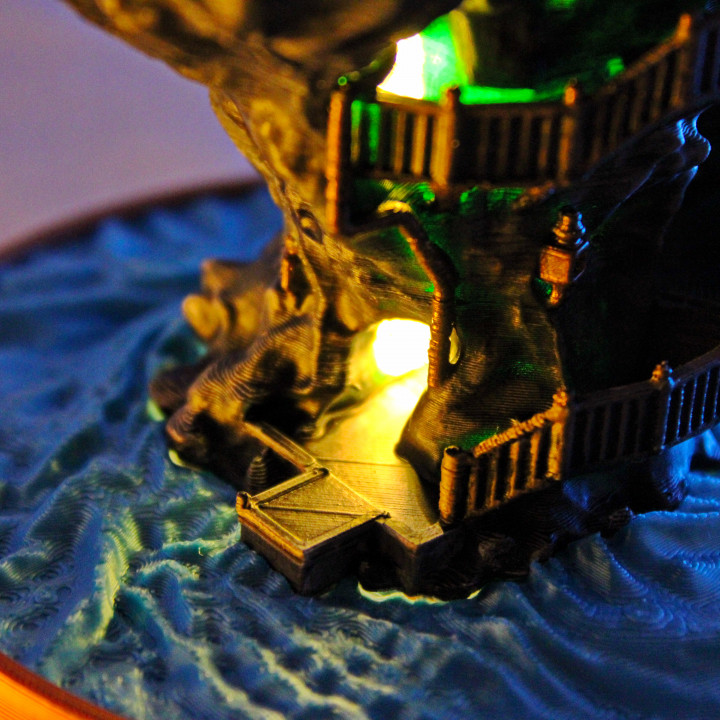 3D Printable Aiba Lighthouse by Jukka Seppänen