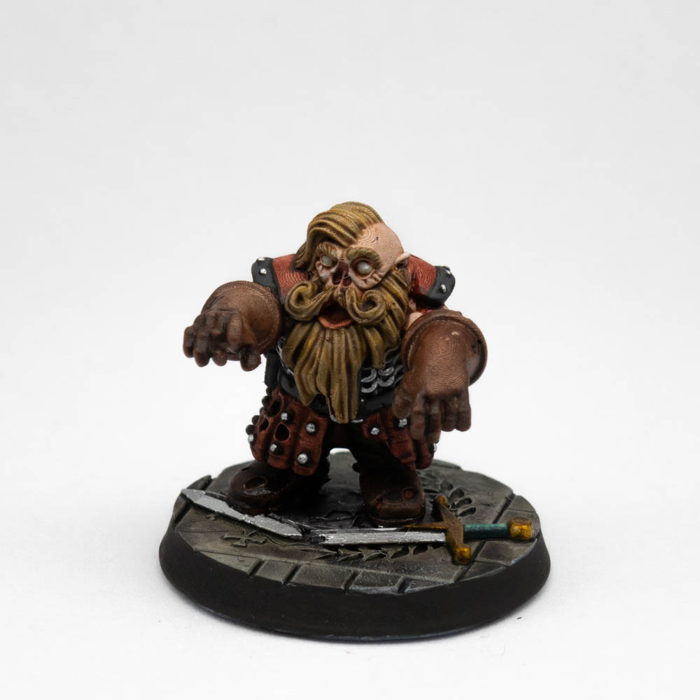3D Printable Zombie Dwarfs (pre supported) by Duncan Shadow