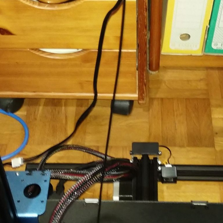 3D Printable CR-10 V3 Sensor Bracket by Bogomips