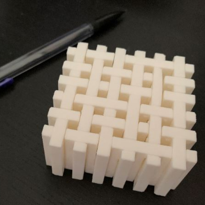 3D Printable 12-part Puzzle by Shane Russell