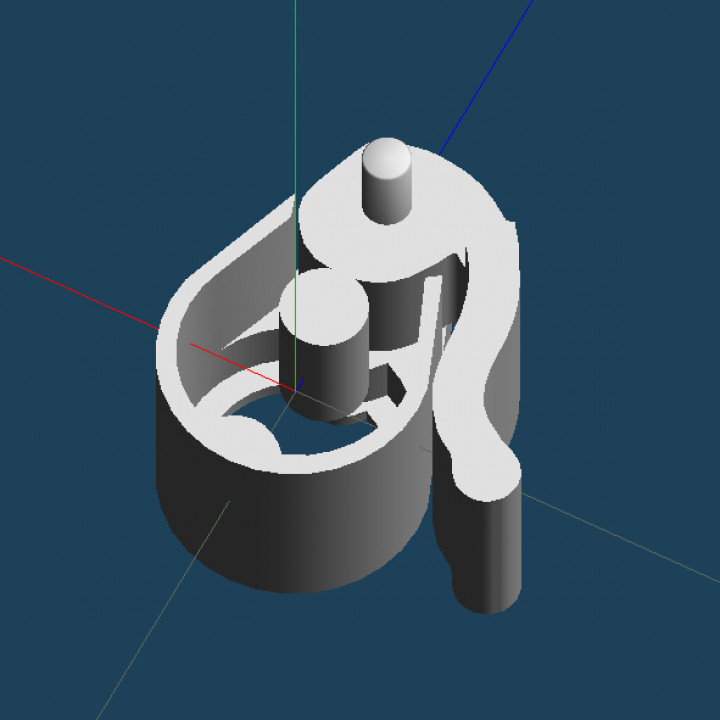 3D Printable Tripod Leg Fastener Replacements by Bubba Merritt
