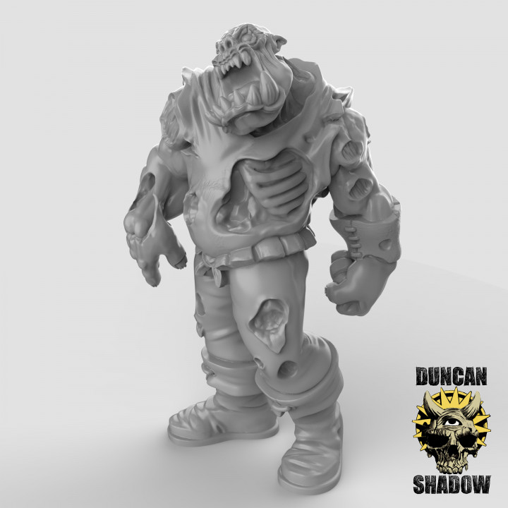 3D Printable Zombie Orcs (pre supported) by Duncan Shadow