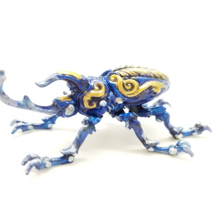 Impresión 3D de Rhino Beetle Steel defender - Artificer Construct ...