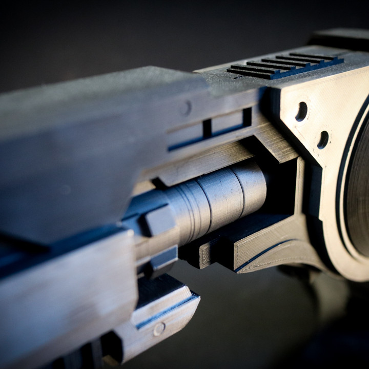 3D Printable Grapnel Gun by Fr3D @ The3DPrinting