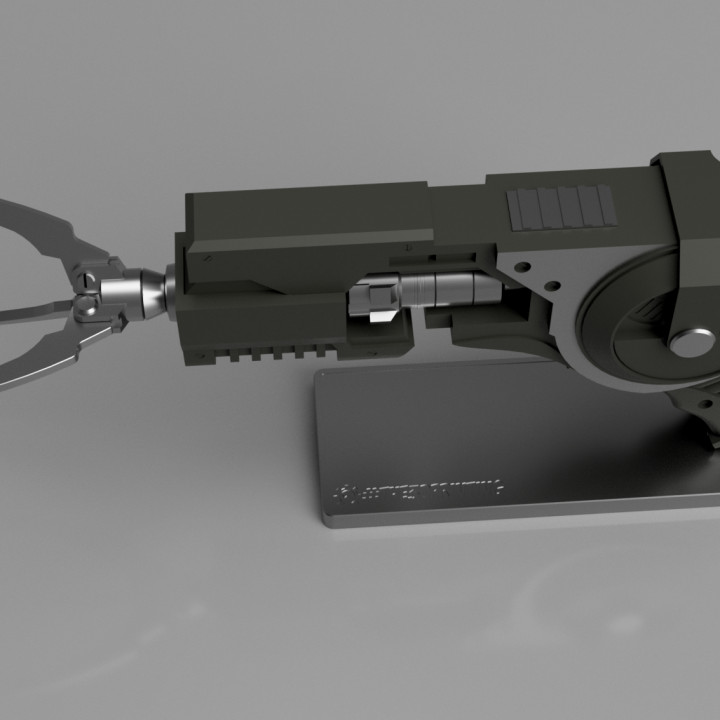 3D Printable Grapnel Gun by Fr3D @ The3DPrinting
