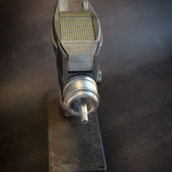 3D Printable Laser Gun by Fr3D @ The3DPrinting