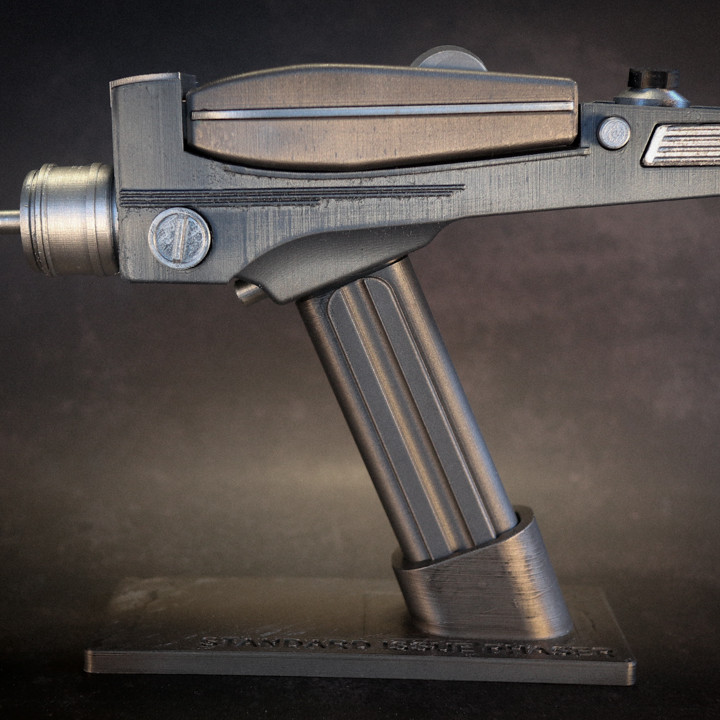 3D Printable Laser Gun by Fr3D @ The3DPrinting