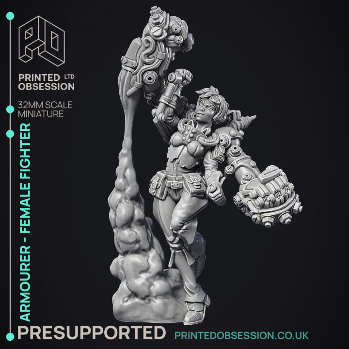 3D Printable Artificers Collection - 12 Models - PRESUPPORTED - 32mm ...