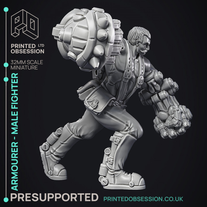 3D Printable Artificers Collection - 12 Models - PRESUPPORTED - 32mm ...