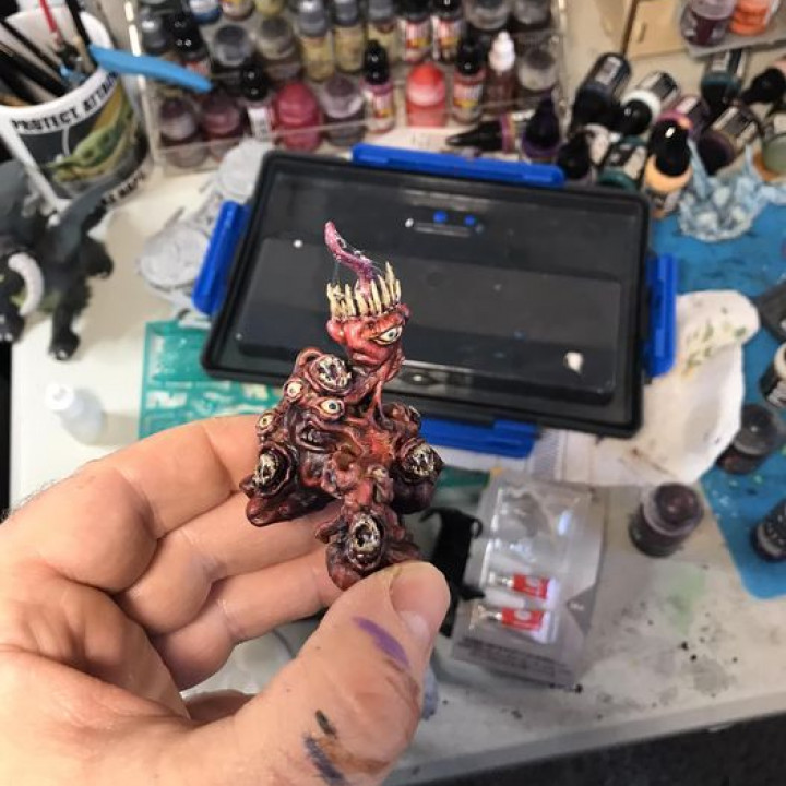 3D Print of Gibbering Mouther by aaronmatuszeski 3D Print of Gibbering Mouther by aaronmatuszeski