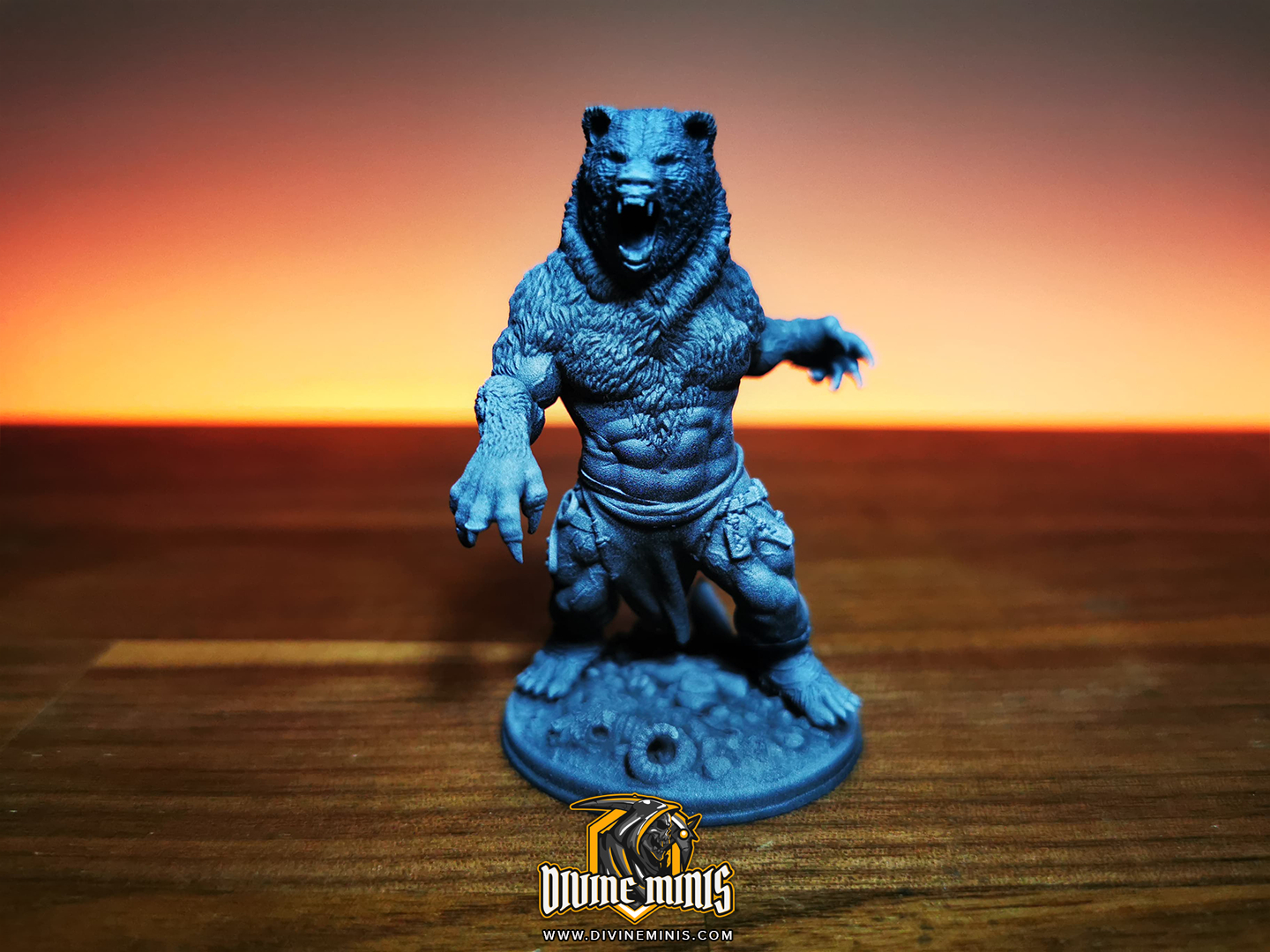 3D Printable Shapeshifter Berserkir (Werebear) /EasyToPrint/ /Pre ...