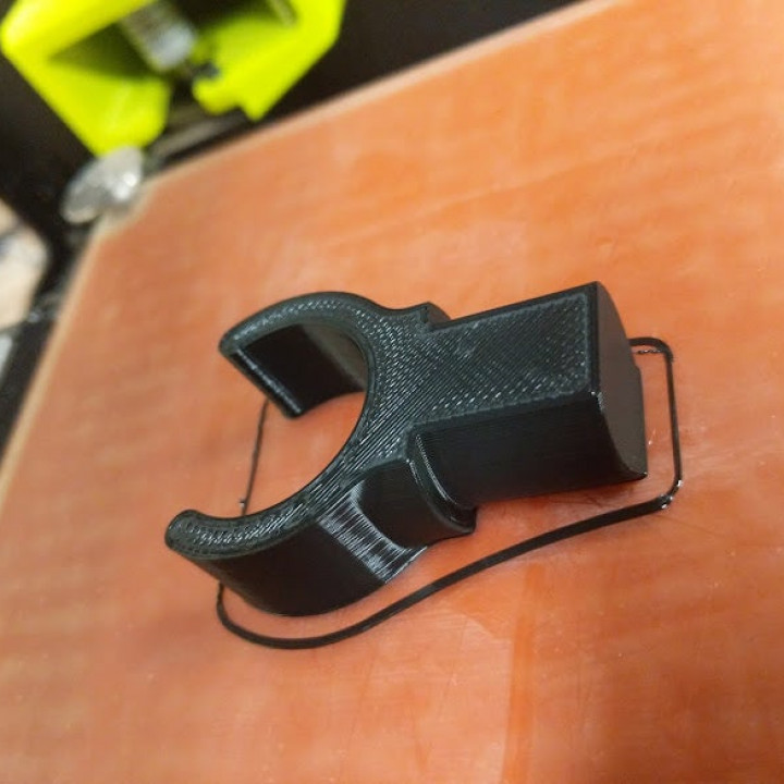 3D Printable 3/4" PVC pipe clip by Scott Hanson