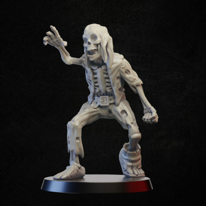 3D Printable skeleton peasant by Stanislav Kuznetsov