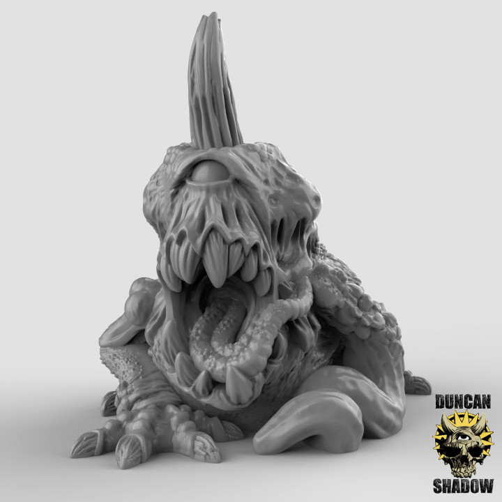 3D Printable Plague Toads (pre Supported) by Duncan Shadow