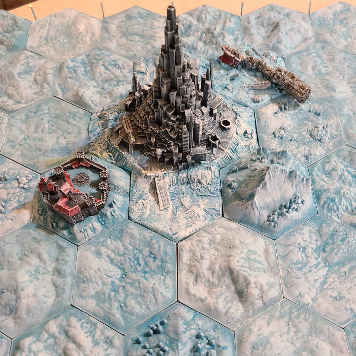 3D Print of Hexton Hills Starter Set by owencamber