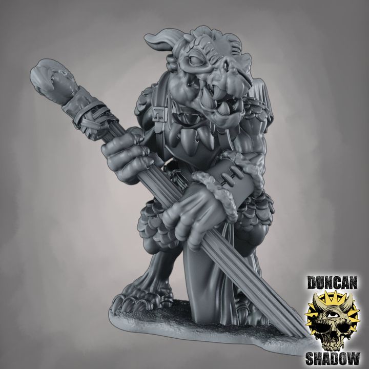 3D Printable Kobold Trappers (Pre Supported) by Duncan Shadow