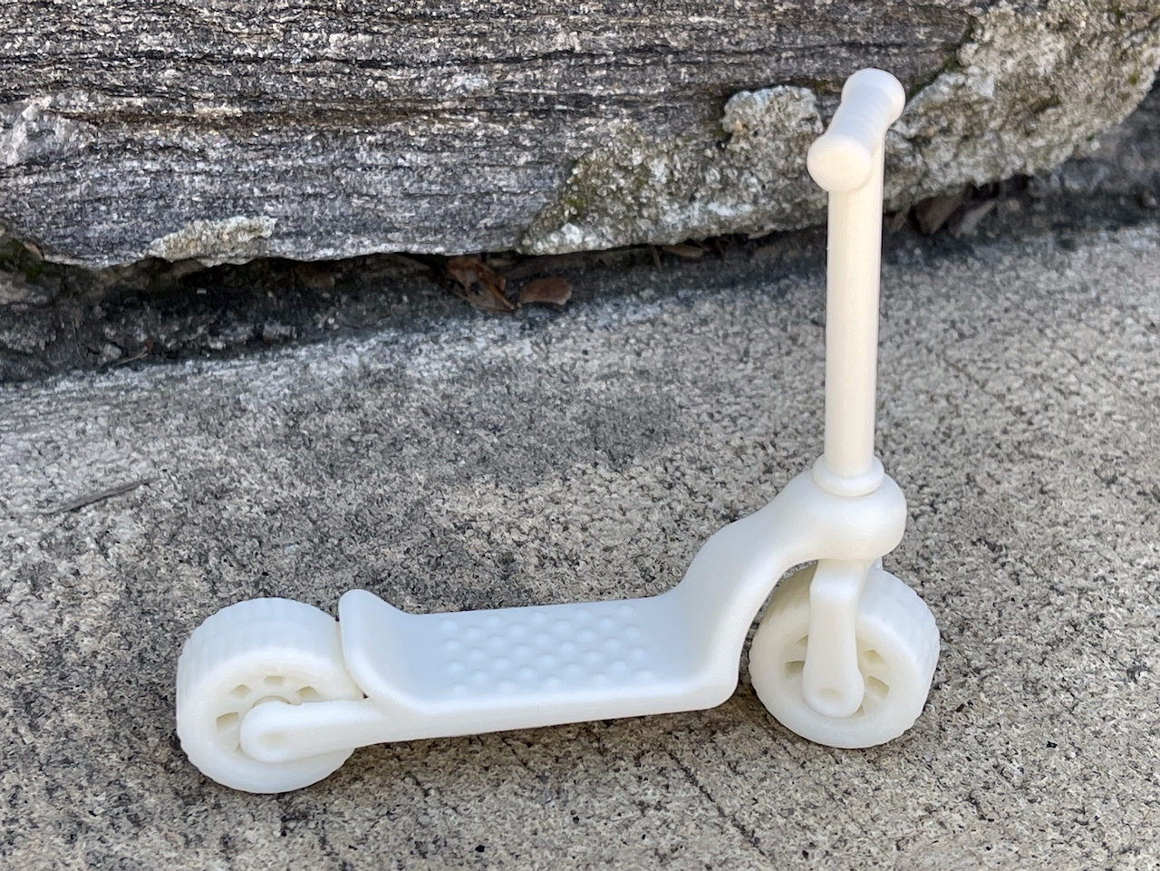 3D Printable Mini Scooter* - Solid and Multi-Material** by MerganMcFergan