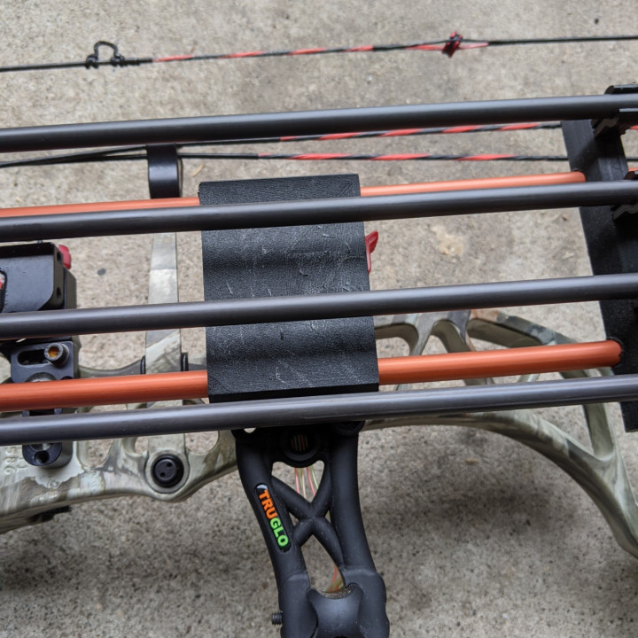 3D Printable Arrow shaft Arrow Quiver by Tim Dakin