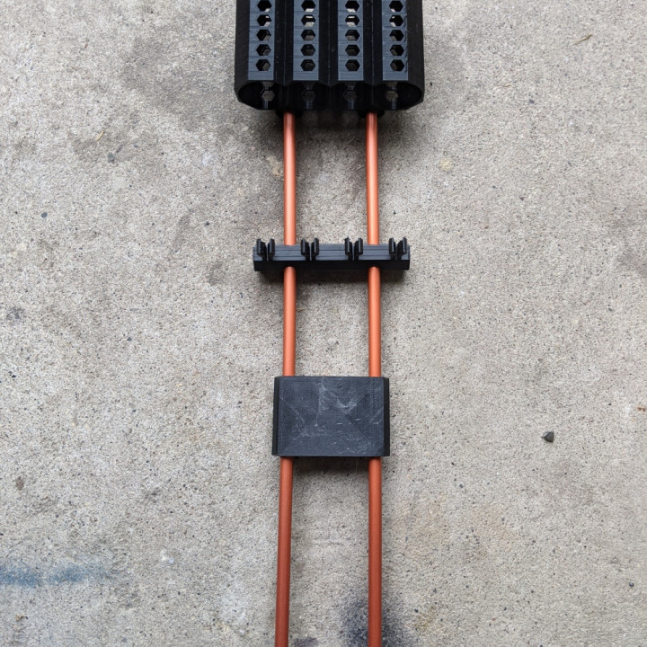3D Printable Arrow shaft Arrow Quiver by Tim Dakin
