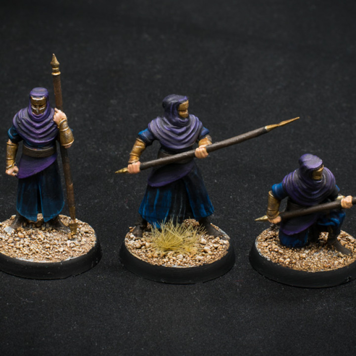 3D Print of FREE – Night’s Cult Follower with Spear - Pose 1 – 3D ...