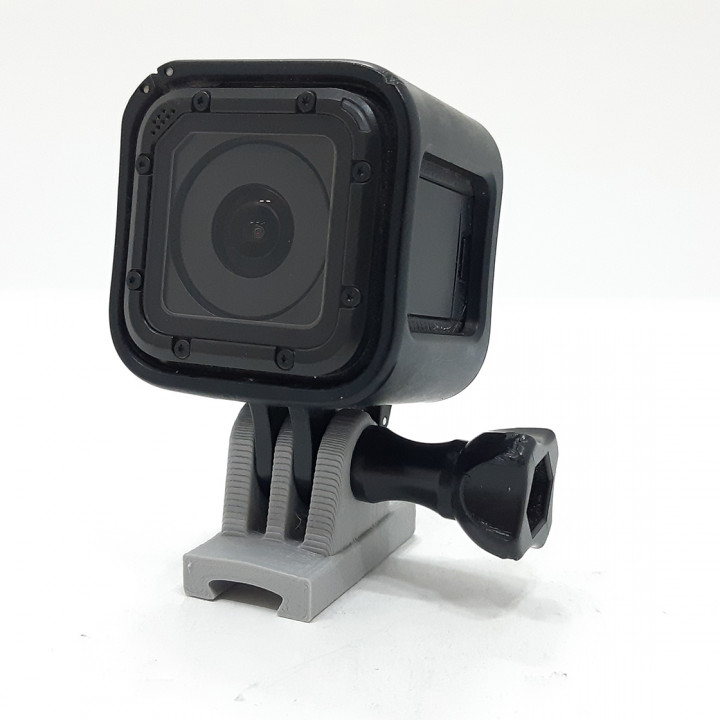 3D Printable 10mm Dovetail GoPro Mount/Adapter (Low Profile) by Mike S